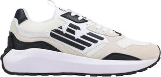 Emporio Armani Emporio Armani Ea7, Homme, Chaussures, Blanc, Taille: 44 2/3 EU Baskets