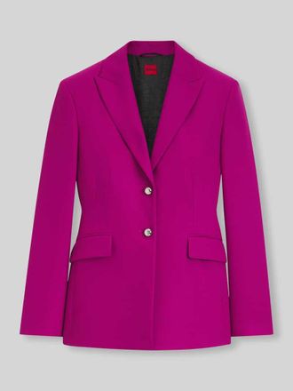 HUGO BOSS Regular Fit Longblazer mit Viskose-Anteil Modell Asmalla