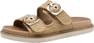 Tamaris Pantolette Damen Vegan Flach braun,EU 38