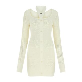 ADĀMO Andrea Adamo Strickkleider - - Dresses - Damen - Wei&szlig; - S/M