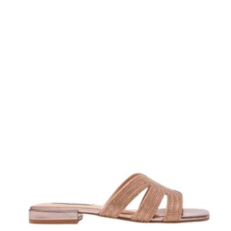 Steve Madden Femme, Chaussures, Rose, Taille: 37 EU Sequel Flat Sandal