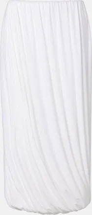 Norma Kamali Midirock Twist aus Jersey