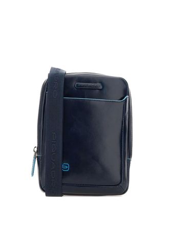 Piquadro sacoche à fermeture zippée - Bleu