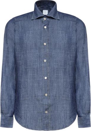 Eleventy Denimhemd - - Shirts - Herren - Blau - XL