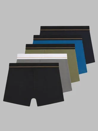 HUGO BOSS Cotton-Elastane Blend Boxer Briefs - Multicolor