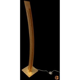 Paul Neuhaus [GEBRAUCHT] B-Ware Paul Neuhaus Stehleuchte Standlampe Led Nevis Blattgoldoptik Gold Stahl Beleucht