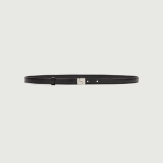 SOEUR CEINTURE NINON VERY MINI NOIR FERMOIR ARGENT&Eacute;