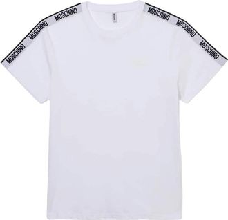 Moschino Homme, Tops, Blanc, Taille: XL T-shirt