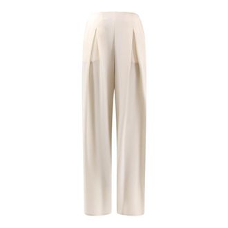 Max Mara Wide Hosen - - Trousers - Damen - Beige - 2XS