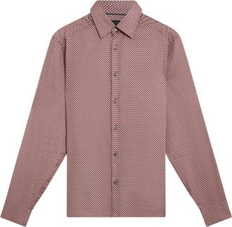 Ted Baker Jozef Mini Geo Print Helllila Hemd