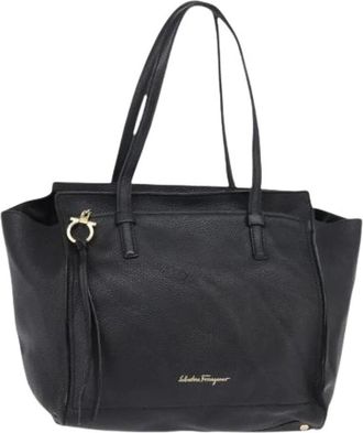 Ferragamo Damen, Pre-Owned, Schwarzk, ONE SIZEGröße