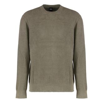 HUGO BOSS P-Horso Pullover - - Knitwear - Herren - Braun - S