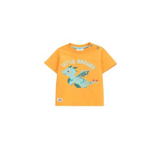 Coccodrillo T-Shirt WC5143202DBN Orange Regular Fit