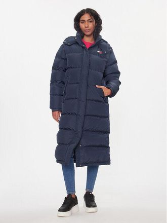 Tommy Jeans Daunenjacke Alaska DW0DW14287 Dunkelblau Regular Fit
