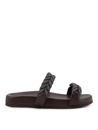 Brunello Cucinelli Sandales - Marron Fonc&eacute;