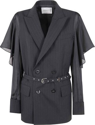 sacai Casualjacke - Schwarz