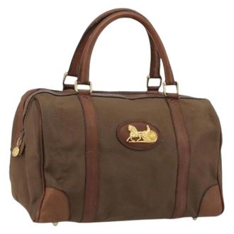 Celine Pre-owned Vintage Boston Bag - Femme - Pre-owned - Brun - Taille: ONE Size