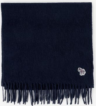 Paul Smith Echarpe &agrave; franges en laine vierge
