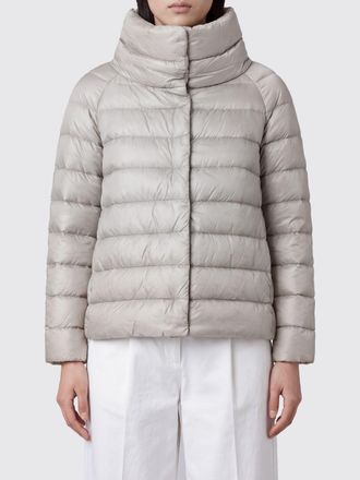 Herno Kurze Sofia Daunenjacke aus ultraleichtem Nylon mit Stehkragen