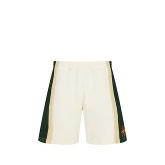 H&eacute;las. Short &agrave; rayures en coton