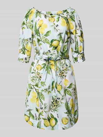 Marc Cain Minikleid mit Bindeg&uuml;rtel