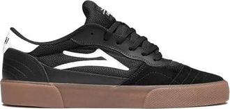 Lakai Cambridge Chaussures de skateboard basses pour homme - En daim noir/gomme, pointure 42 - Chaussures de skate durables, antid&eacute;rapantes et respirantes p