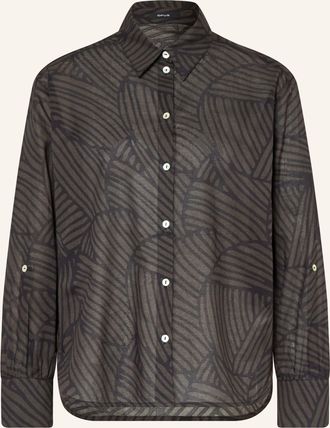 OPUS Bluse Felora Botanica schwarz