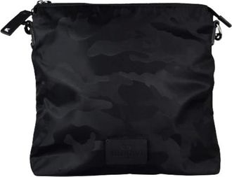 Valentino Garavani Homme, Sacs, Noir, Taille: ONE Size Rockstud Nylon Crossbody Bag