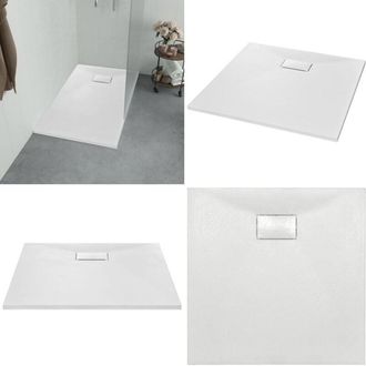 vidaXL Vidaxl - Duschwanne smc Wei&szlig; 90&times;90 cm - Duschwanne - Duschwannen - Home & Living - Wei&szlig;