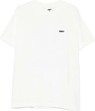 Obey Homme, Tops, Blanc, Taille: L Bold Icon Face Tee