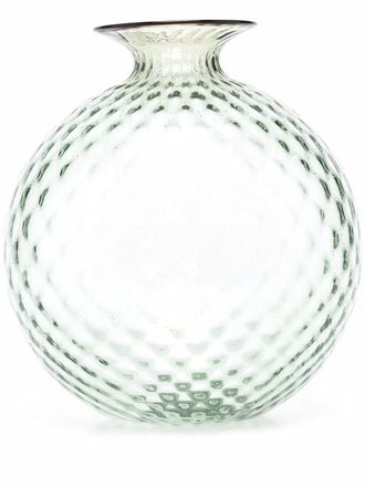 VENINI Monofiori Balloton Vase - Gr&uuml;n