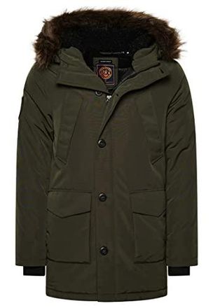 Superdry VINTAGE EVEREST PARKA M5011573A Surplus Goods Olive Taille XS