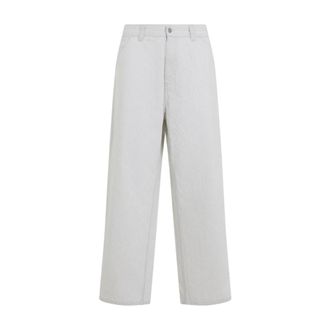 Carhartt Work in Progress Mercer Stripe Single Knee Pant - - Trousers - Herren - Wei&szlig; - XL