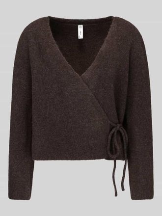 Only Relaxed Fit Strickjacke mit Wool-Anteil Modell LIVA