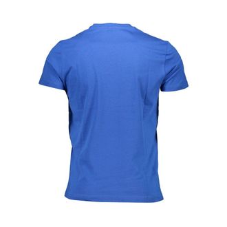 Diesel Logo-Print Cotton T-Shirt - Blue