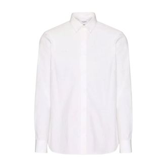 Valentino Garavani Baumwollhemd mit Rockstud Untitled-Nieten - - Shirts - Herren - Wei&szlig; - XL