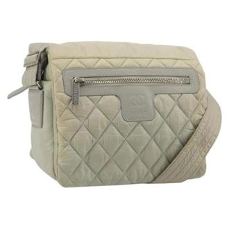 Chanel Pre-owned Vintage Nylon Shoulder Bag - - Pre-owned - Damen - Grau - ONE SIZE
