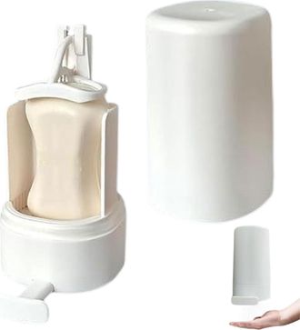 Generic Bar-Seifenspender - Seifenspender-Rasierer, Seifenrasierer, Schaumflocken-Seifenmühle, Verstellbare Wasserdichte Schaumflocken-Seifenmühle Für Badezim