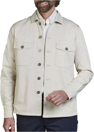 Hansen & Jacob Hansen & Jacob, Homme, Vestes, Beige, Taille: M 12094-12 Jacket