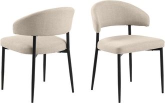 ebuy24 Edina Esszimmerstuhl beige