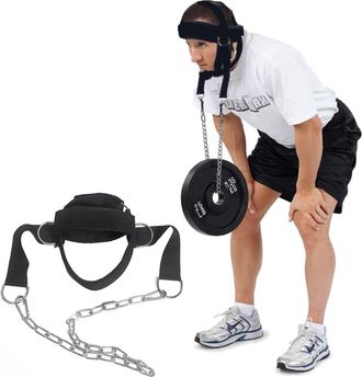 Generic Nackentraining, Nacken-Ausr&uuml;stung, Nackentrainings-Trainingsger&auml;t, Nackengeschirr f&uuml;r Krafttraining, Nackentrainer, Geschirr