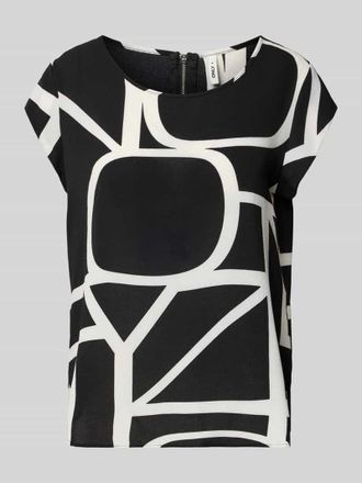 Only Relaxed Fit Blusenshirt in Cr&ecirc;pe-Verarbeitung Modell VIC