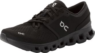 On Running Sneaker ON RUNNING Cloud X 4, Herren, Gr. 44,5, schwarz (schwarz, eclipse), Textil, Schuhe Sneaker, Topseller