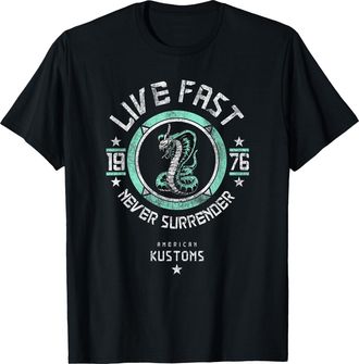 Trendy Apparel Trendy Live Fast Cobra Logo T-Shirt