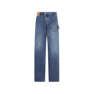 J.W.Anderson Panelled Wide-leg Jeans
