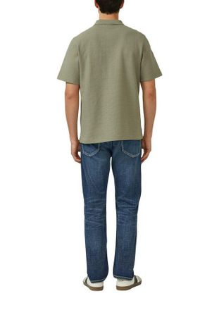 s.Oliver Poloshirt in Waffle-Optik