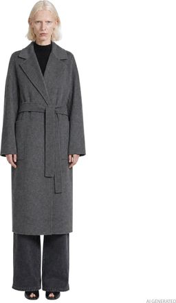 Max Mara Long Double Wool Coat