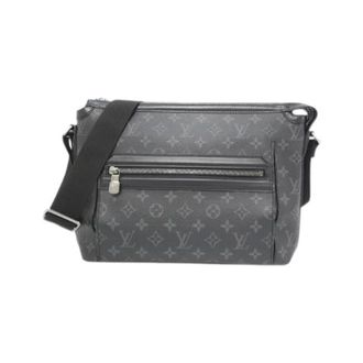 Louis Vuitton Pre-owned Monogram Eclipse Odyssee Messenger Shoulder Bag - Homme - Pre-owned - Noir - Taille: ONE Size