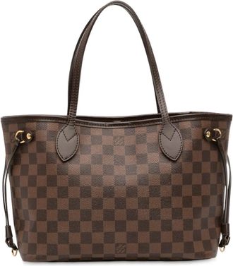 Louis Vuitton Shopper - Damier Ebene Neverfull PM - Gr. unisize - in Braun - f&uuml;r Damen