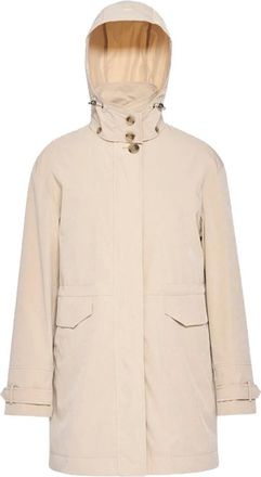 Geox Femme, Vestes, Beige, Taille: 40 FR Mantinea Jacket